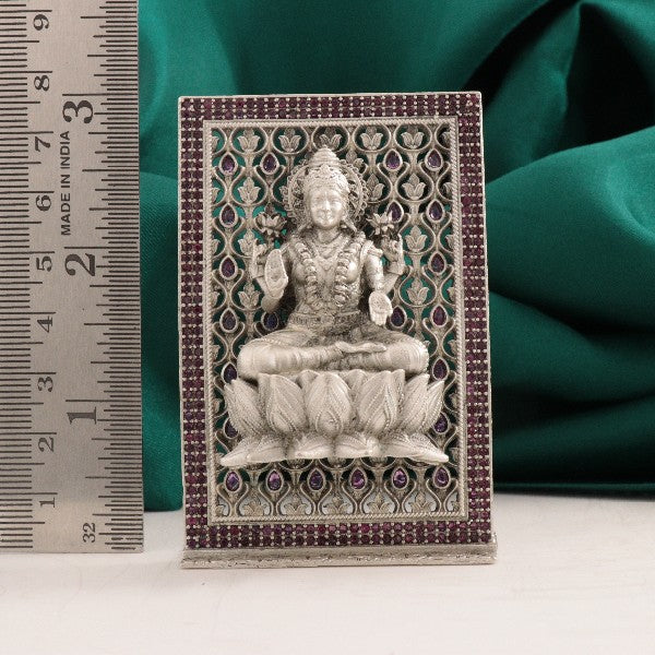 Elegant 925 Silver Mahalakshmi Frame Idols - AI-1491 – P S Jewellery