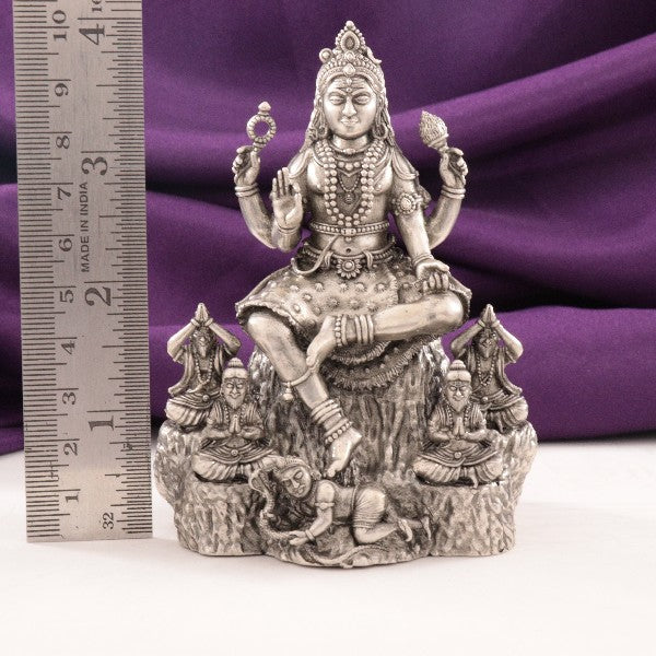 925 Silver 3D Dakshinamurthy Articles Idols AI-1353 – P S Jewellery